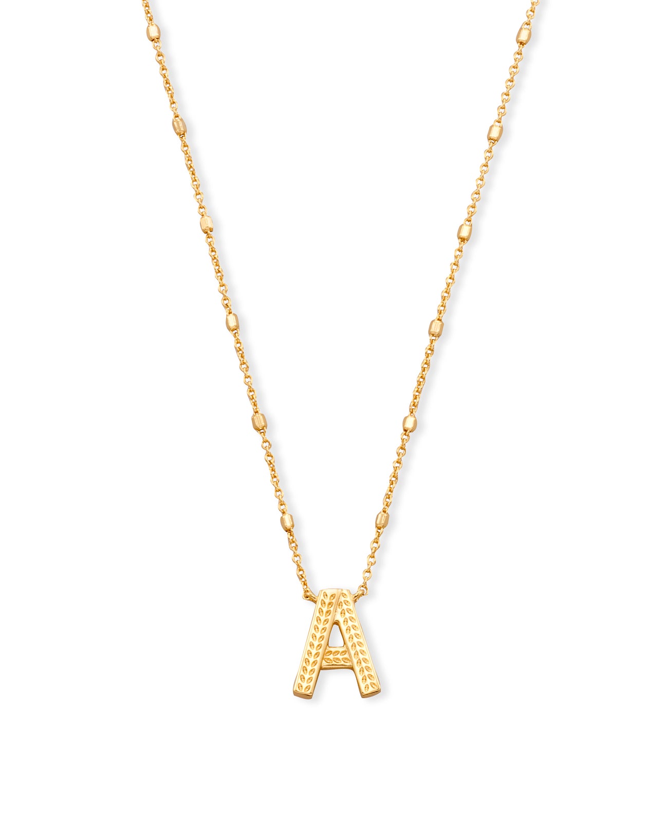 KENDRA SCOTT: Initial Necklace in Gold – The Palm Tree Boutique